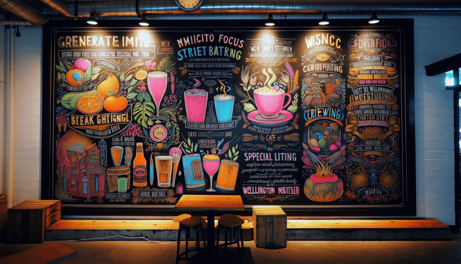Wellington Signage and Creative Menu Boards - Wellington Signs